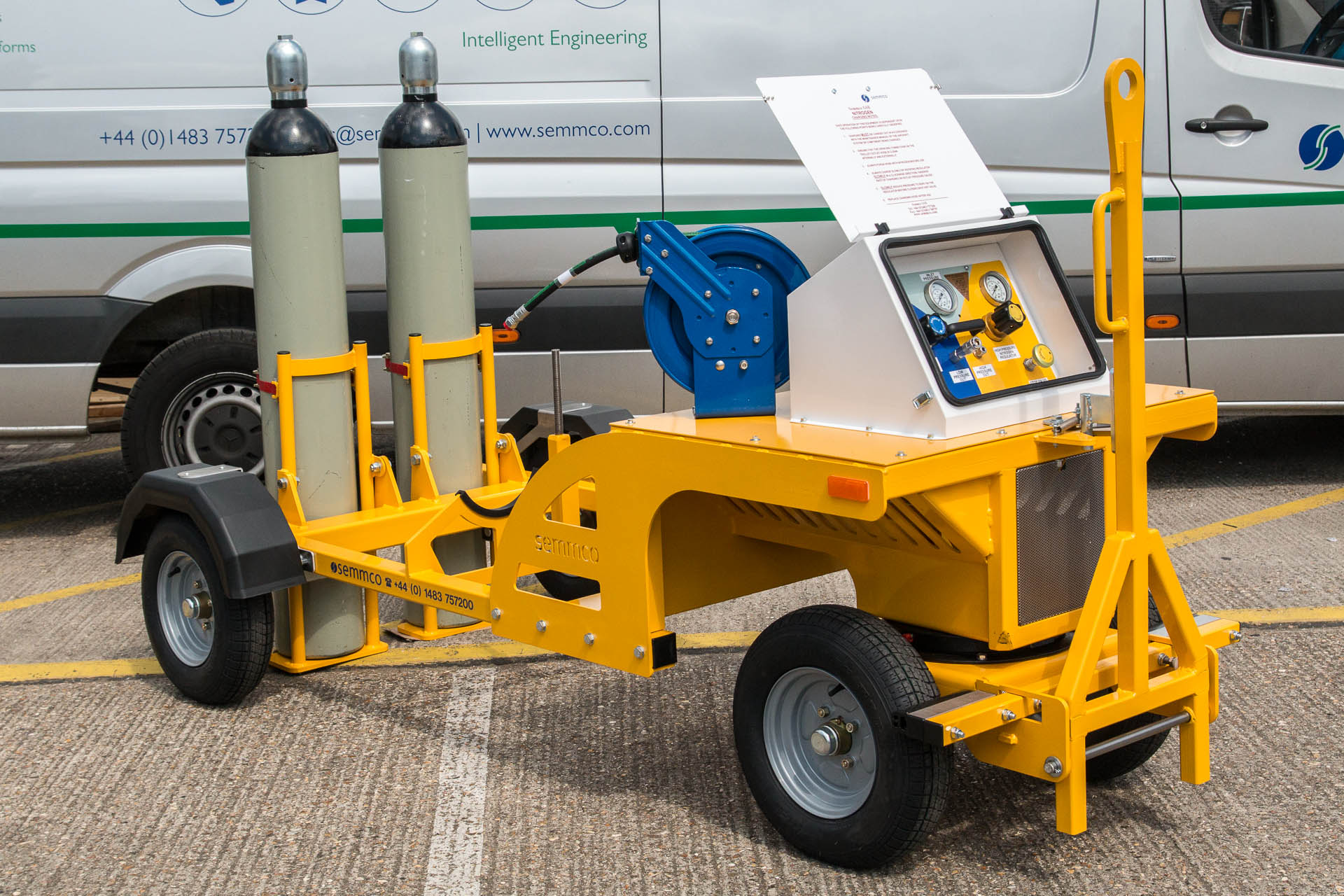Nitrogen Trolley - 2 Cylinder Demountable - Semmco